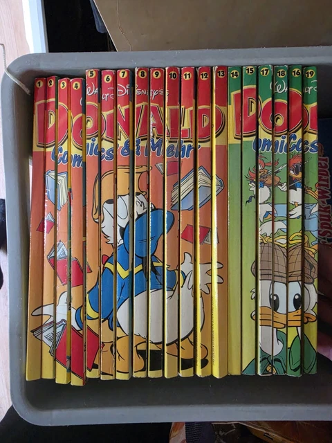 WALT DISNEY DONALD Duck Comics & mehr 1-19 komplett + 1 sehr alter ...