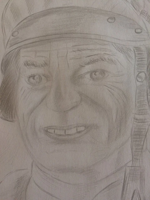 LESTER PIGGOTT CARICATURE Pencil Drawing Sketch Picture Art EUR 2,15 ...