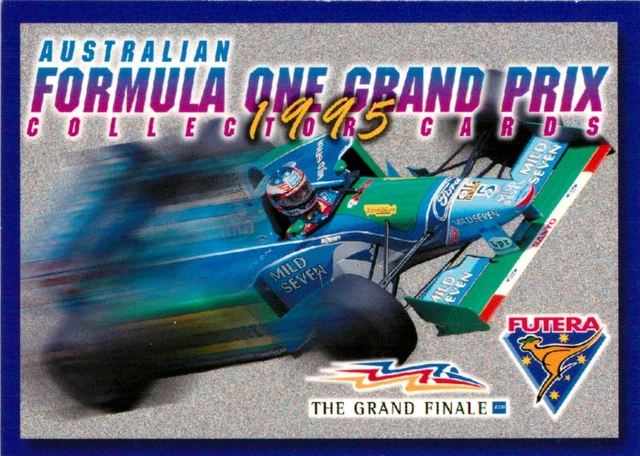 1995 AUSTRALIAN GRAND Prix Formula 1 Futera Card - Michael Schumacher EUR 11,04 - PicClick FR