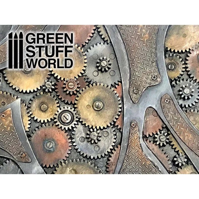 GREEN STUFF WORLD GSW Crunch Times! Textures - Steampunk Gears ...