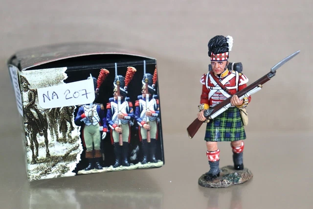 KING & COUNTRY NA207 NAPOLEONIC BRITISH GORDON HIGHLANDER CHARGING 1ppg ...