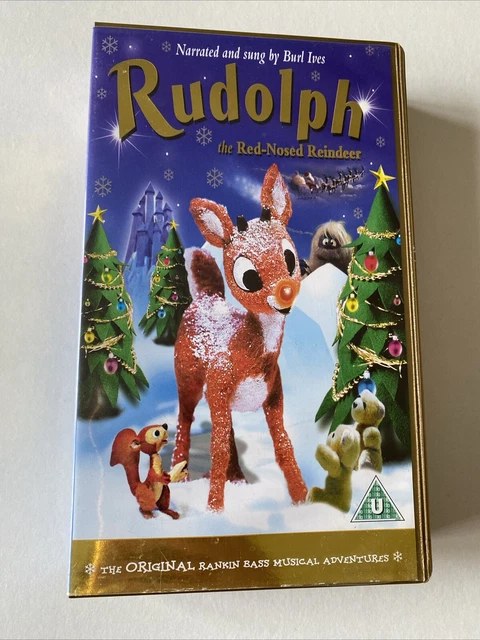 RUDOLP THE RED Nosed Reindeer VHS £5.00 - PicClick UK