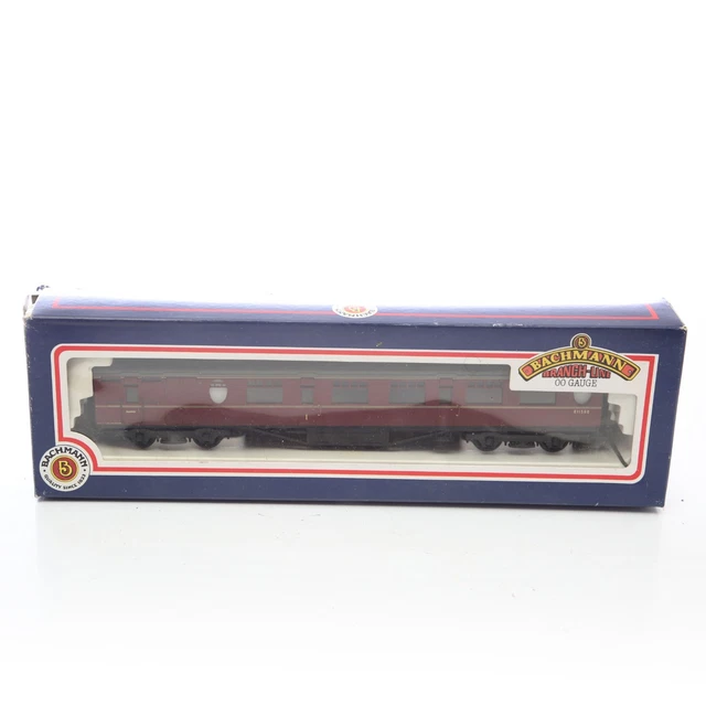 BACHMANN 34-175 COLLETT 60' 2nd Class Brake Coach BR Maroon W1657W 00 £ ...
