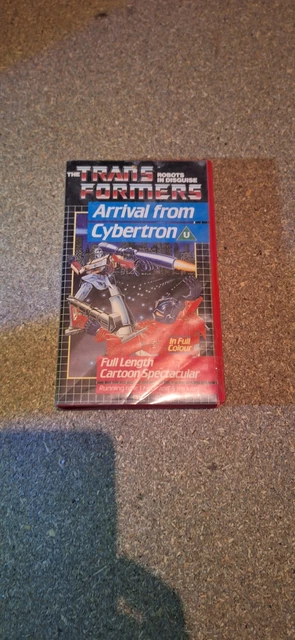 TRANSFORMERS ARRIVAL FROM Cybertron 1986 VHS - Rare & Hard to Find £2. ...