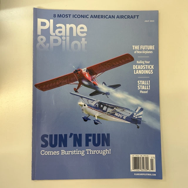 PLANE & PILOT Magazine 8 Most Iconic Aircraft July 2022 £3.77 - PicClick UK