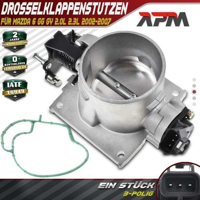 DROSSELKLAPPE DROSSELKLAPPENSTUTZEN FÜR Mazda 6 GG GY 2.0L 2.3L 2002-2007 EUR 52,99 - PicClick DE