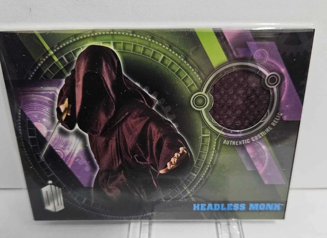 DOCTOR WHO TIMELESS Costume Relic Headless Monk Robe Topps 93/99 $50.00 ...