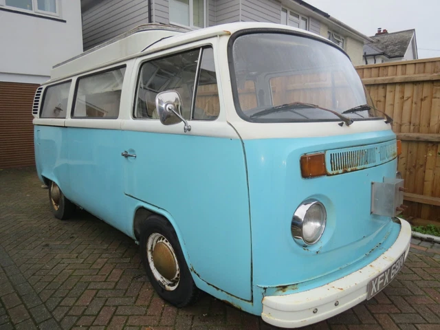 VOLKSWAGEN VW T2 bay window camper van £3,700.00 - PicClick UK