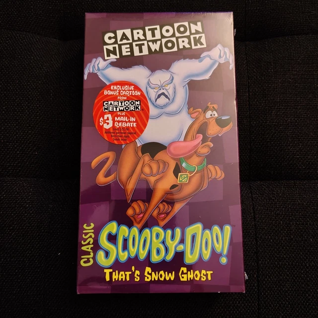 SCOOBY-DOO - THAT’S Snow Ghost (VHS, 1998) Watermark Cartoon Network £ ...
