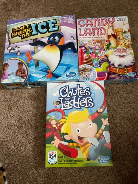 HASBRO KIDS BOARD Games, Candyland, shoots and ladders, don’t break the ...