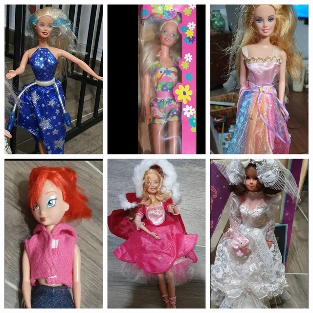 LOTTO BAMBOLE USATE Barbie Tania Winx Breezly Jeep Barbie Carrozza ...