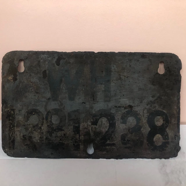 WW2 LICENSE PLATE VW Type 82 Kübelwagen German Vehicle Truck Sign ...