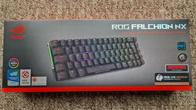ASUS ROG FALCHION NX Wireless Mechanical Keyboard, ROG NX Brown ...