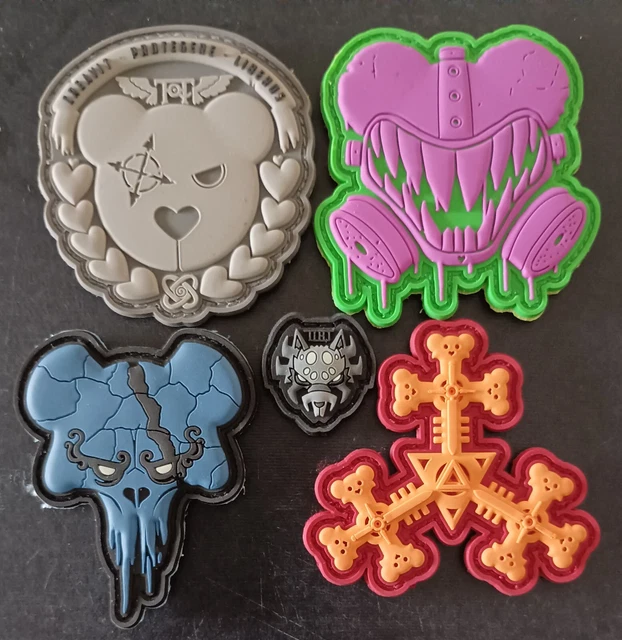 ECUSSON MORALE PATCH hiwez tactical teddies avec pack limited éditions ...