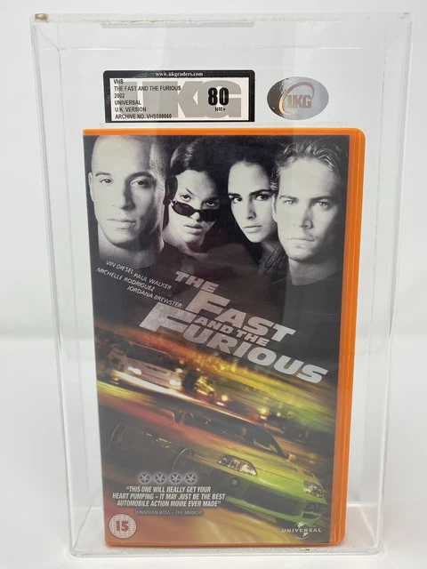 THE FAST AND The Furious VHS UKG Graded 80 NM+ 🌎 📦 EUR 146,45 - PicClick IT