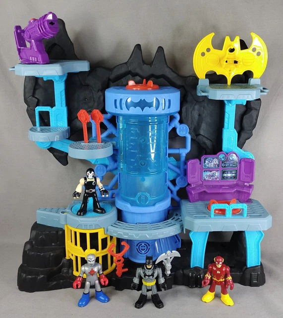 IMAGINEXT DC SUPER Friends Batman Bat Tech Batcave Playset & Action ...