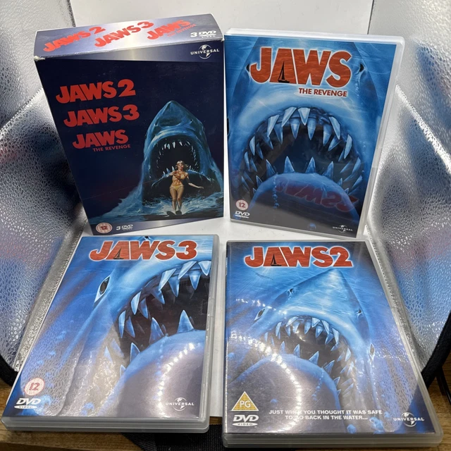 JAWS 2/JAWS 3/JAWS: The Revenge DVD (2005) Roy Scheider, Alves (DIR ...