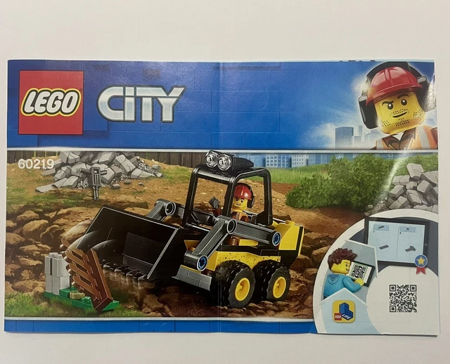 LEGO CITY CONSTRUCTION Loader / Digger (60219) Complete Set ...