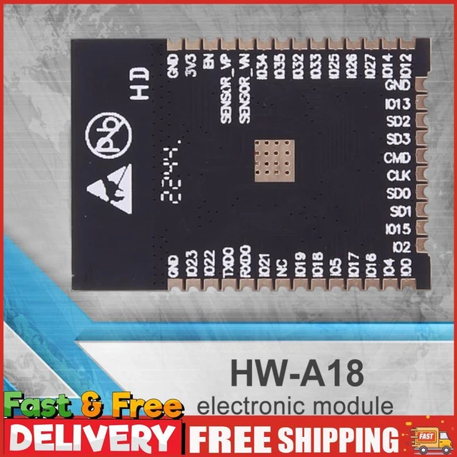 ESP-WROOM-32 WI-FI BT BLE MCU Module Hall Sensor Module for Smart ...