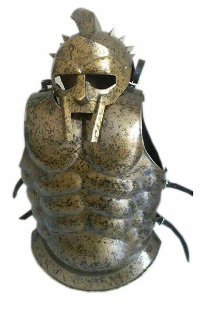 MÉDIÉVALE KNIGHT MUSCLE Armor Cuirasse Veste Gladiateur Maximus ...