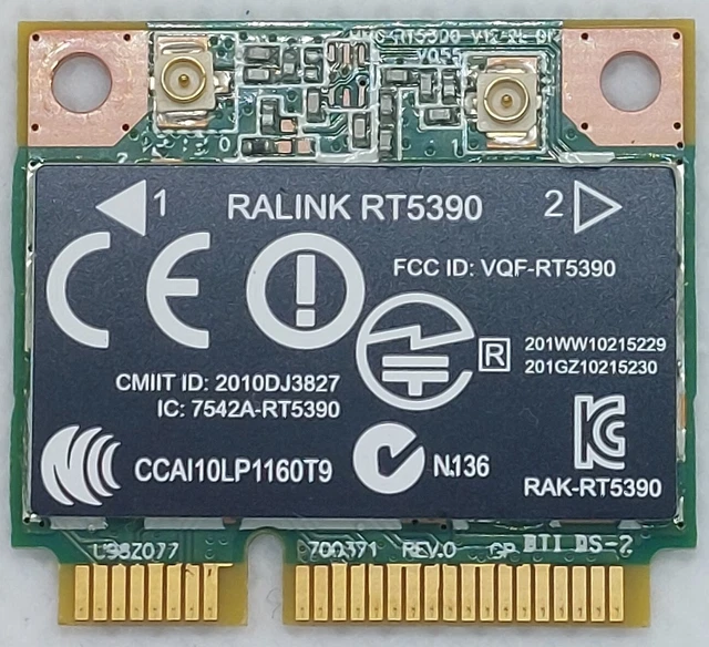 CARTE WIFI RALINK RT5390 Adaptateur sans fil EUR 4,99 - PicClick FR