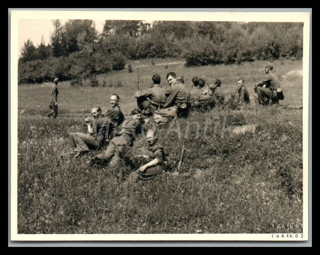 FOTO, WK2, I.R./GREN.RGT.116, a.d. Truppenübungsplatz Gießen, 5026 ...