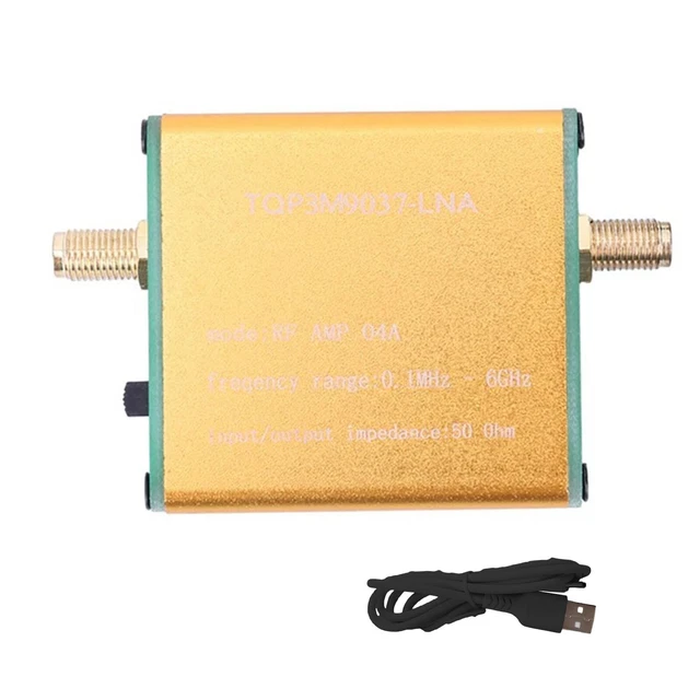 ULTRA LOW NOISE RF Signal Booster with 20dB Gain and Excellent ...