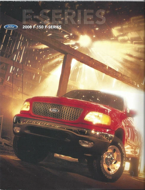 ORIGINAL/OFFICIAL 2000 F-150 Series Sales Brochure Opens to 22 X 36 ...