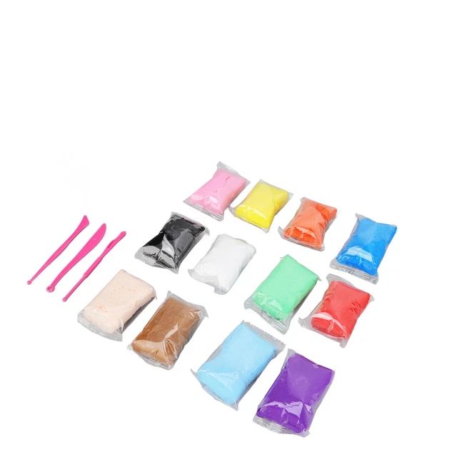 AIR DRY CLAY 12 Color Space Clay Ultra Light Soft Clay DIY Modeling ...