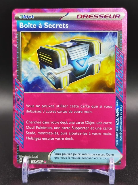 CARTE POKÉMON BOÎTE à Secrets 163/167 EV6 Mascarade Crépusculaire Neuf FR (B) EUR 1,00 - PicClick FR