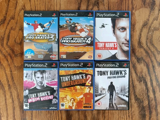 TONY HAWKS BUNDLE Collection Playstation 2 PS2 Underground Pro Skater £ ...