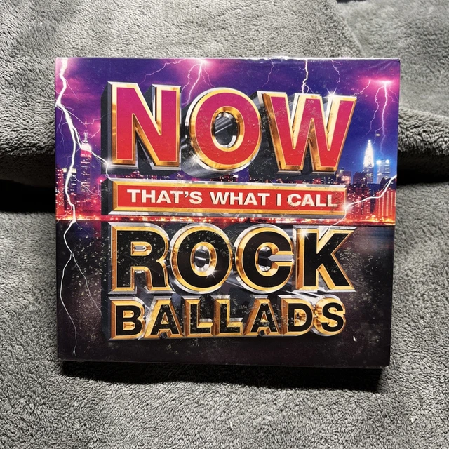 NOW THAT'S WHAT I Call Rock Ballads by Various Artists (CD, 2016) NEW ...