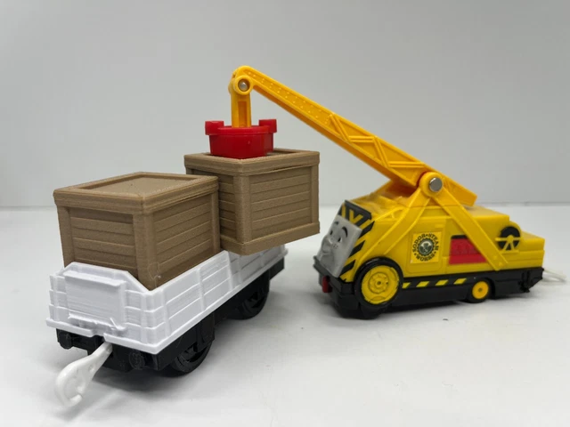 THOMAS & FRIENDS Trackmaster KEVIN Motorized CRANE CAR 2009 £24.43 ...