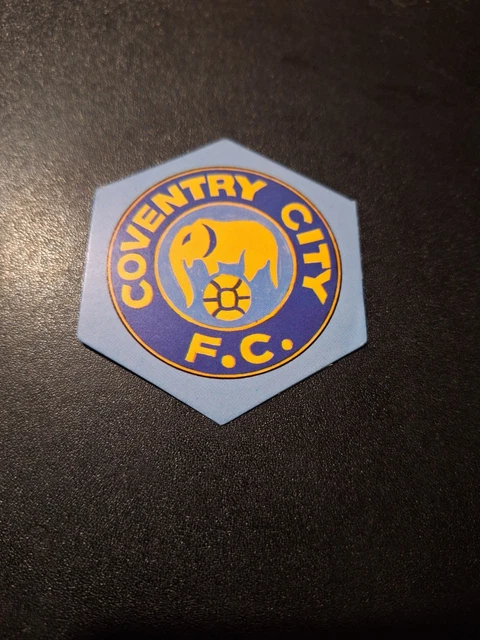 RARE OLD FOOTBALL Badge Coventry City FC 1971 In Mint Condition Vintage ...