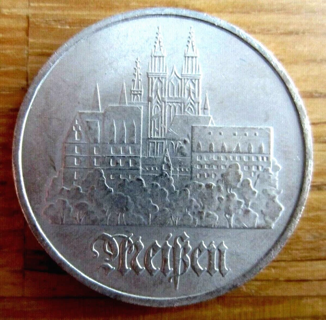 5 MARK-GEDENKMÜNZE DES VEB Münze der DDR A: Meißen 1972 (ss) EUR 1,10 - PicClick DE