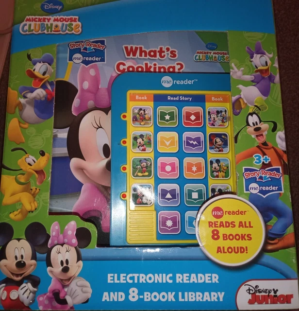 DISNEY MICKEY MOUSE Clubhouse Interactive Electronic Story Reader 8 ...