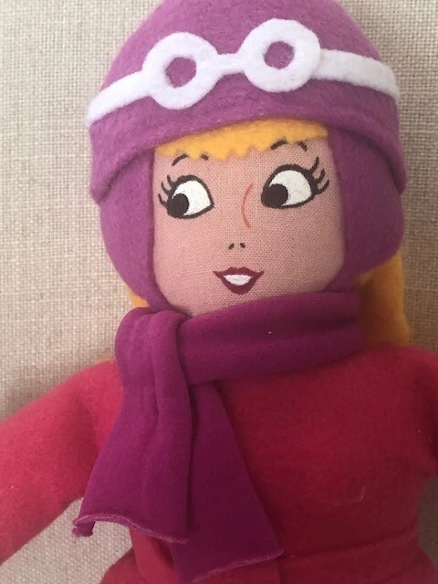 RARE DICK Dastardly Wacky Races Penelope Pitstop Unique Plush Doll L ...