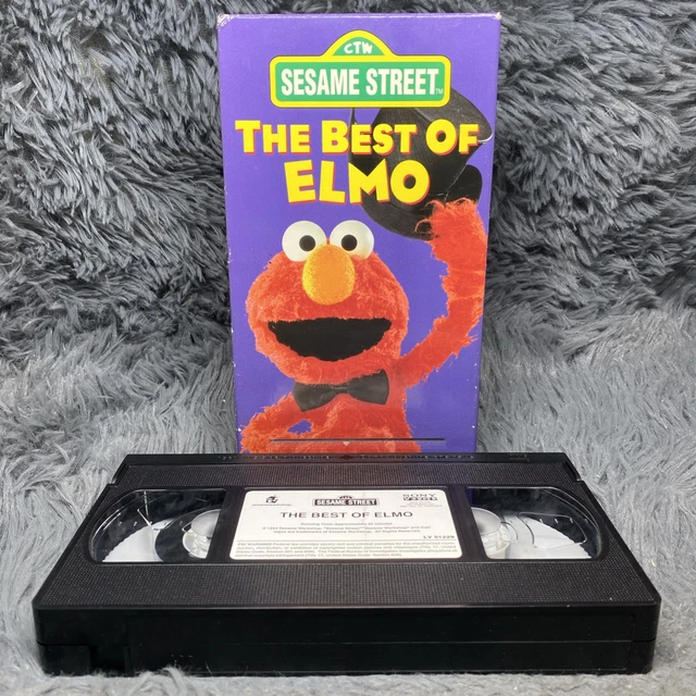 SESAME STREET THE Best of Elmo VHS 1994 The Muppets Jim Henson Kids ...