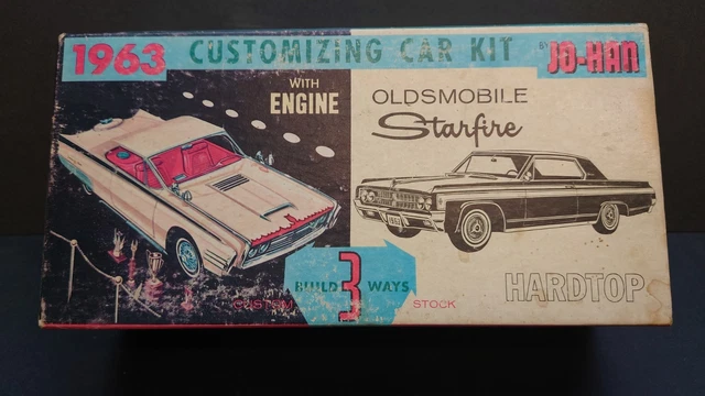 JO-HAN 1963 OLDSMOBILE Starfire Built - 1/25 Scale Model Kit Collection ...