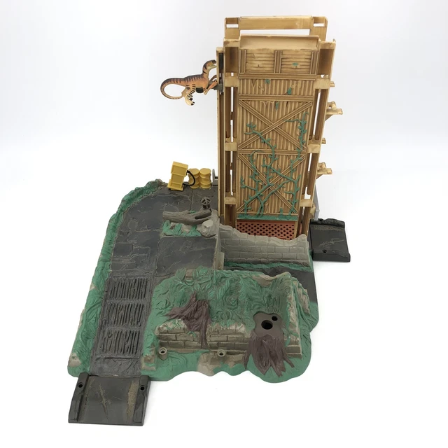 VINTAGE JURASSIC PARK The Lost World Site B Garage Playset Matchbox ...