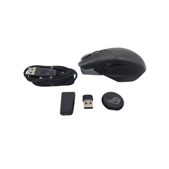 ASUS ROG CHAKRAM Bluetooth Optical Gaming Mouse Aura Sync lighting ...