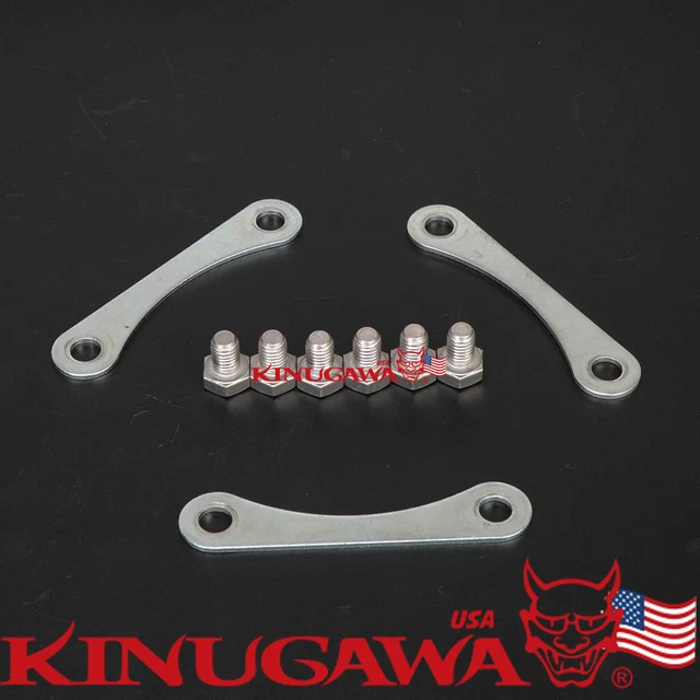 KINUGAWA FOR GARRETT T04 A/R 70 Turbo Lock Plate & Nut / Comp Housing ...