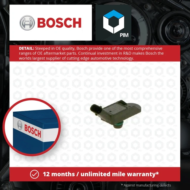 MAP SENSOR FITS MINI Manifold Pressure Bosch 13627599907 Top Quality ...