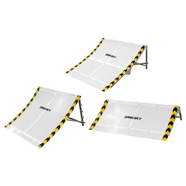 RC CAR JUMP Ramp Stunt Ramp Lightweight Curved Surface Sturdy Stable ...