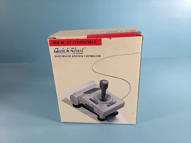 QUICK SHOT QS-113 - Deluxe Joystick Controller OVP EUR 34,99 - PicClick DE