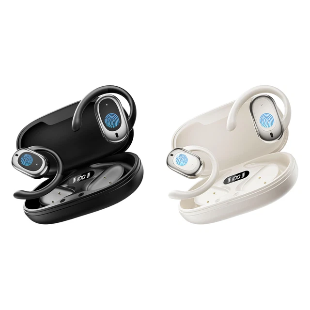 BLUETOOTH-COMPATIBLE TWS 3-IN-1 Real-Time AI Translator Open-Ear ...