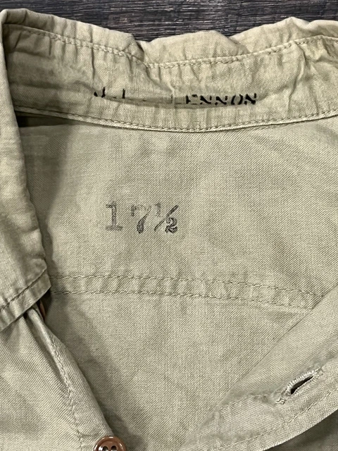 ORIGINAL ? WW2 US Army Sergeant Shirt Tunic Size 17.5 Uniform Rank Patch £35.81 - PicClick UK