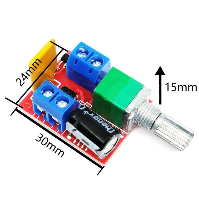 10KHZ DC 3V-35V 5A Motor PWM Speed Controller Speed Control Switch LED ...