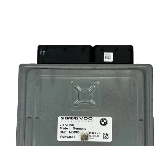 07 BMW 335I 335xi N54 E90 E92 ECU DME MSD80 module de commande moteur ...