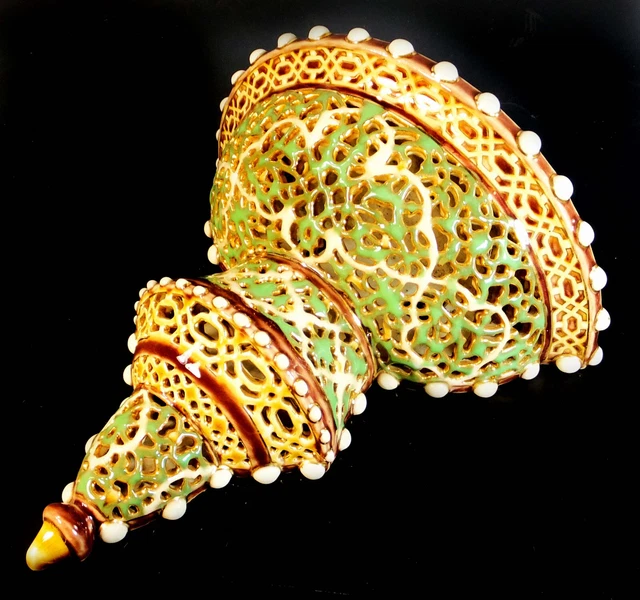 STUNNING, LARGE 19TH. CENTURY ZSOLNAY ISLAMIC INFLUENCE RETICULATED ...